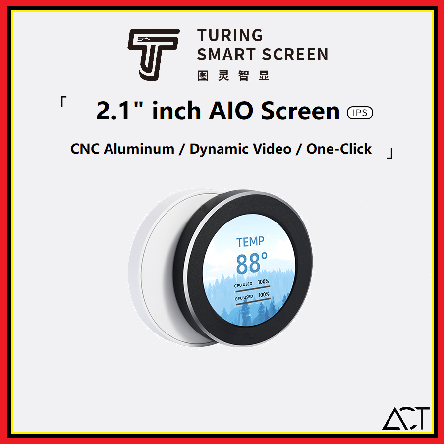 Turing 2.1 inch AIO IPS Sensor Panel Display Smart Screen Monitor Dynamic Themes | Shopee Malaysia