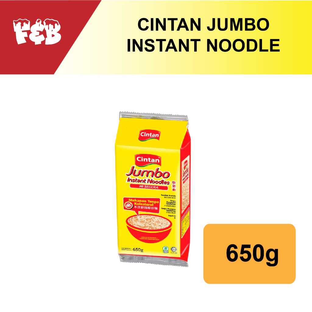CINTAN JUMBO INSTANT NOODLE 650G | Shopee Malaysia