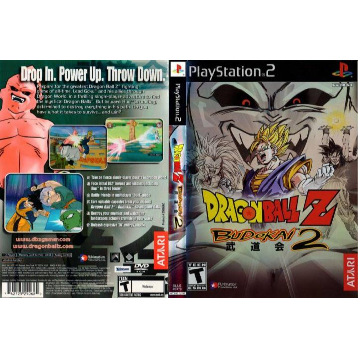 PS2 Game Dragonball Z Budokai 2(GOLD DISC) | Shopee Malaysia