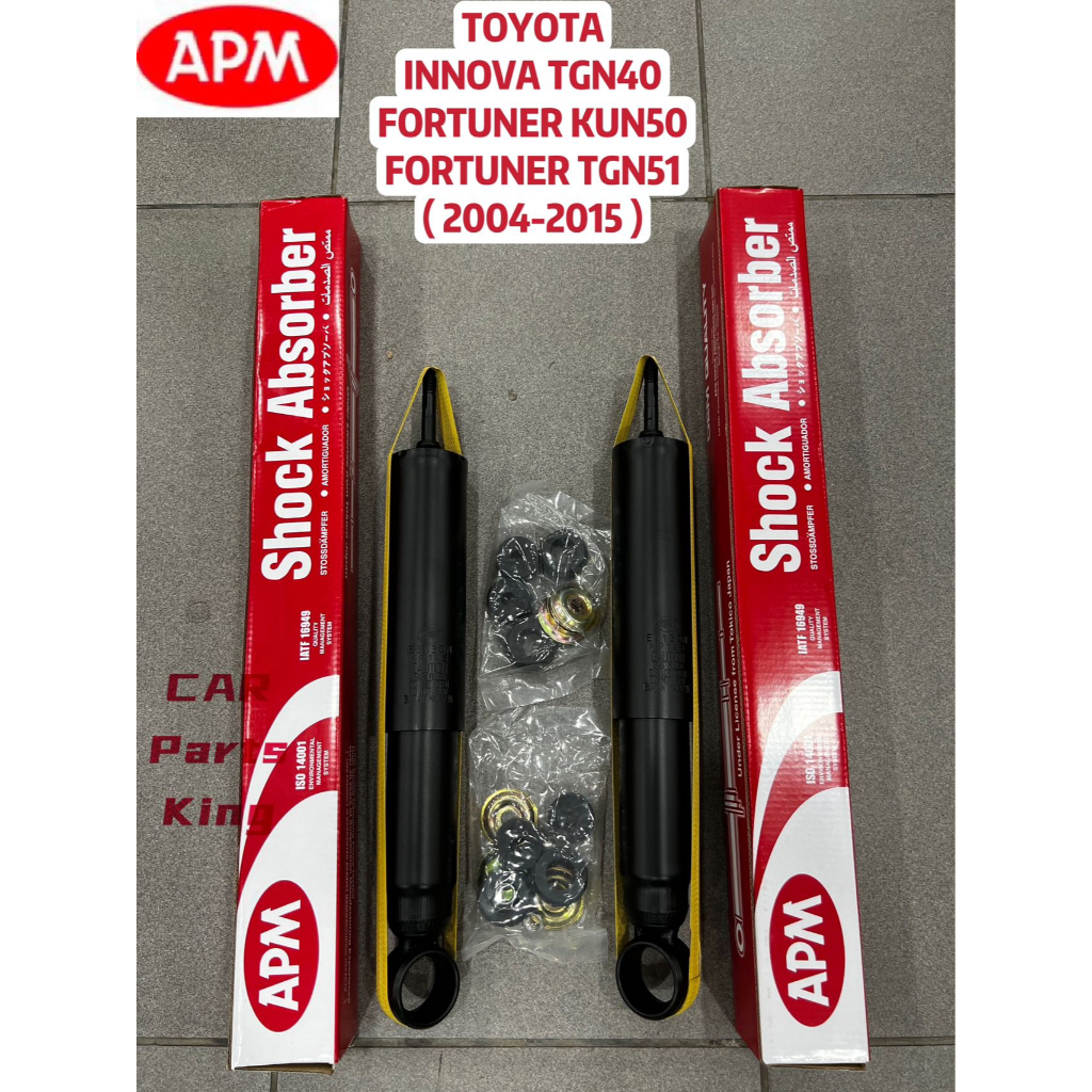 ( 100% ORIGINAL APM ) TOYOTA INNOVA TGN40 FORTUNER KUN50 TGN51 REAR ...