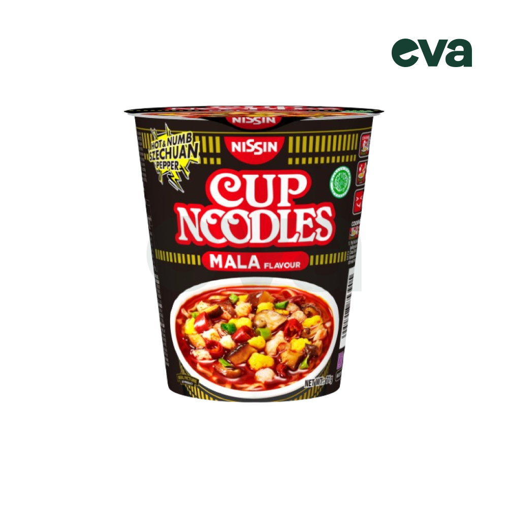 (ID MADE)(HALAL) NISSIN CUP NOODLES MALA 71G | Shopee Malaysia