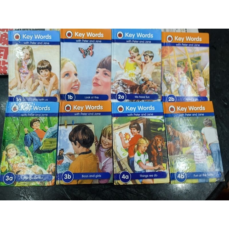 Peter and Jane 8 books (1a - 4b) | Shopee Malaysia