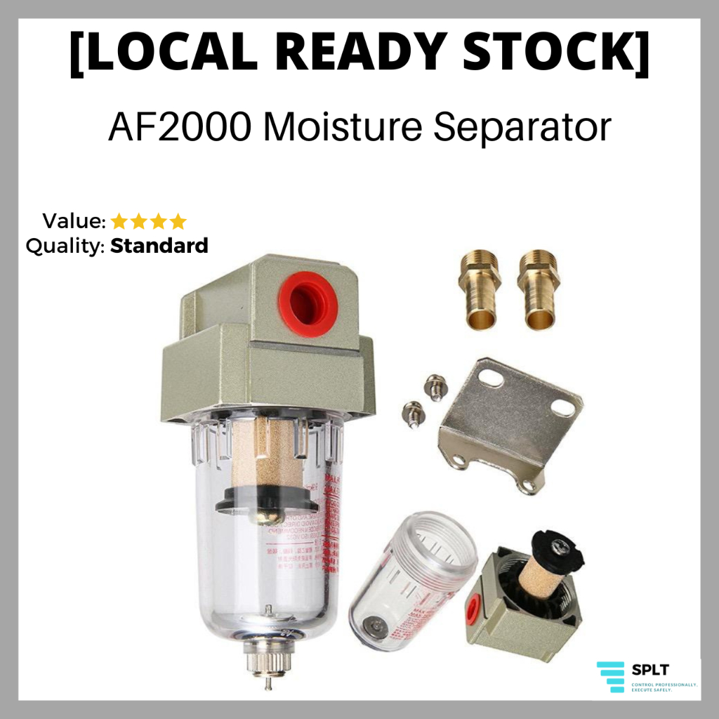 AF2000 Water Moisture Separator Trap for Air Compressor, Car | Shopee ...