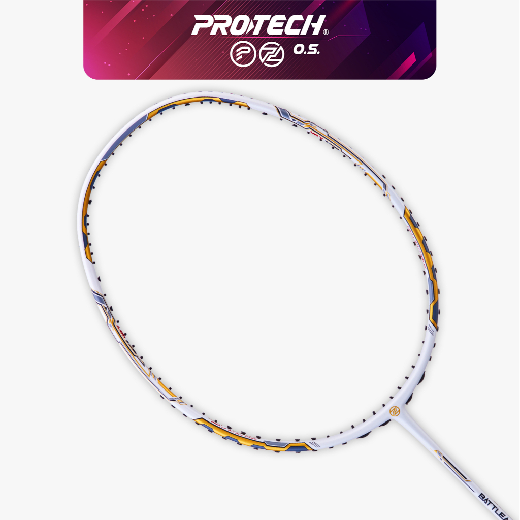 PROTECH Badminton Racket - Battleax S-PRO (PLAYER EDITION)(3U)(MAX ...