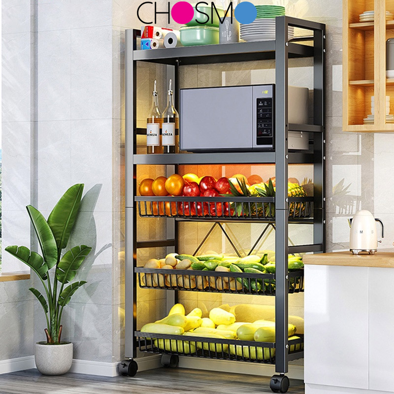 Rak Dapur Storage Rack Rak Kabinet Dapur Kitchen Rack Shelf Microwave ...