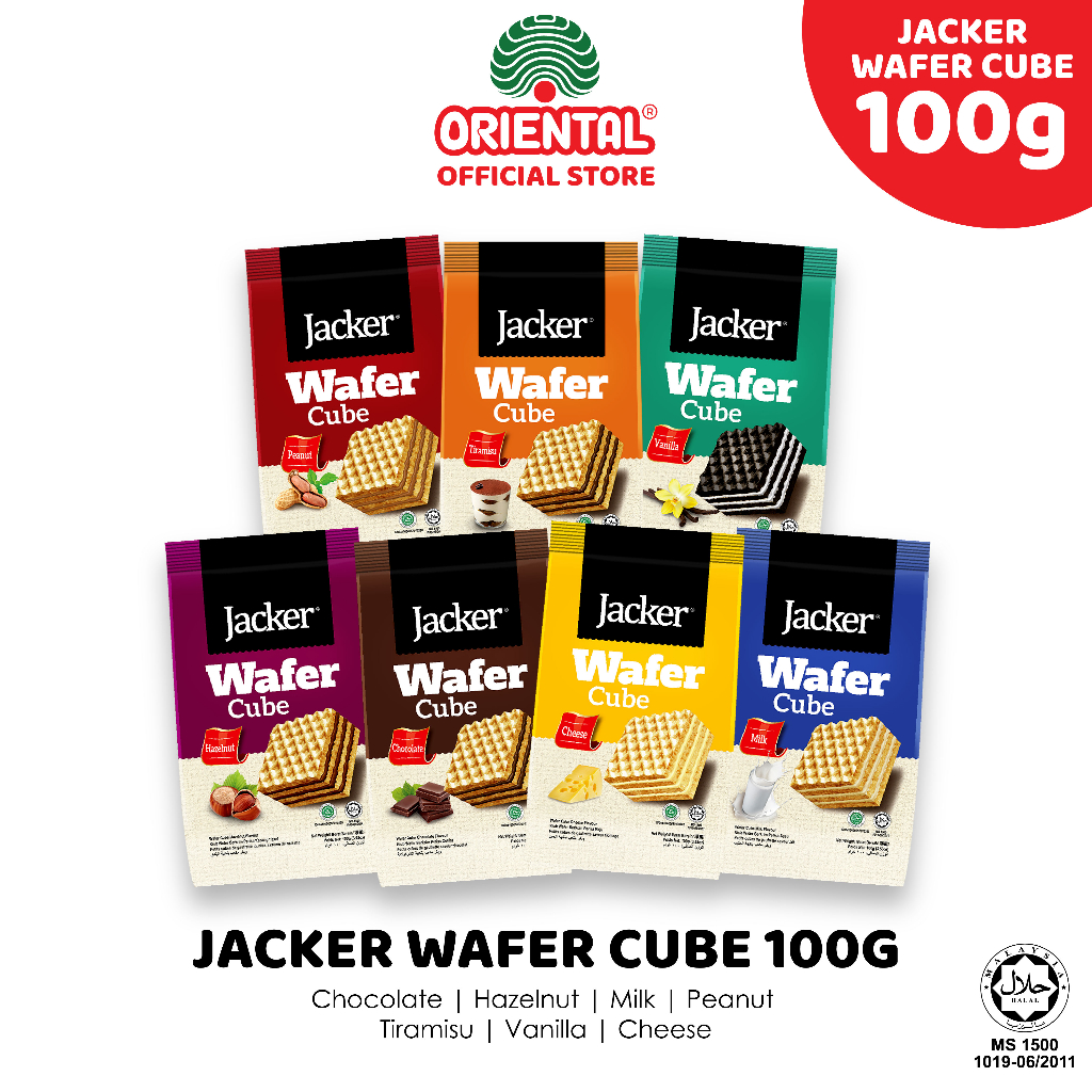 Jacker Wafer Cube 80g Shopee Malaysia