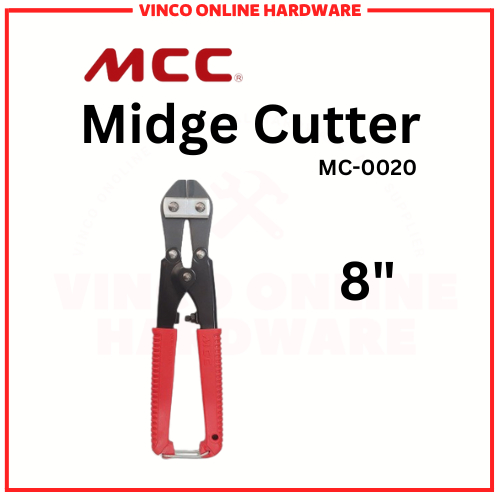 MCC Midge Cutter 8" MC-0020 Mini Bolt Cutter Wire Cutter Pemotong Wayar ...