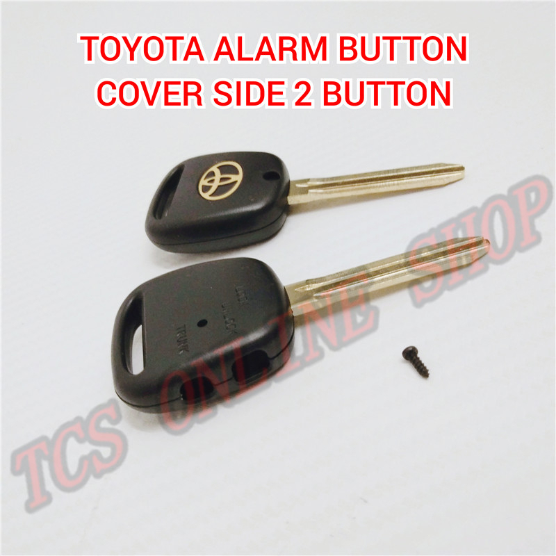 Toyota (2 Side button) Alarm Remote Key Shell Case Cover Housing ...