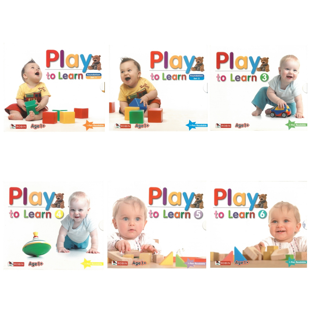 Robin Play To Learn: Preschool Kids Word Book for Age 1 - 3 to Learn ...