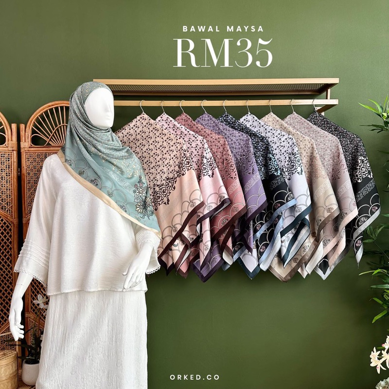 BAWAL MAYSA BY BUTIK ORKED.CO | Shopee Malaysia