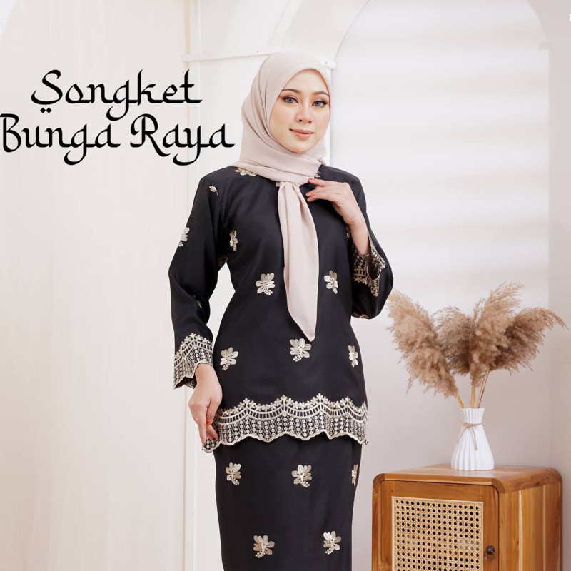 KURUNG KEDAH SONGKET BUNGA RAYA PAGE 2 ( S - 5XL ) ( PLUS SIZE ...