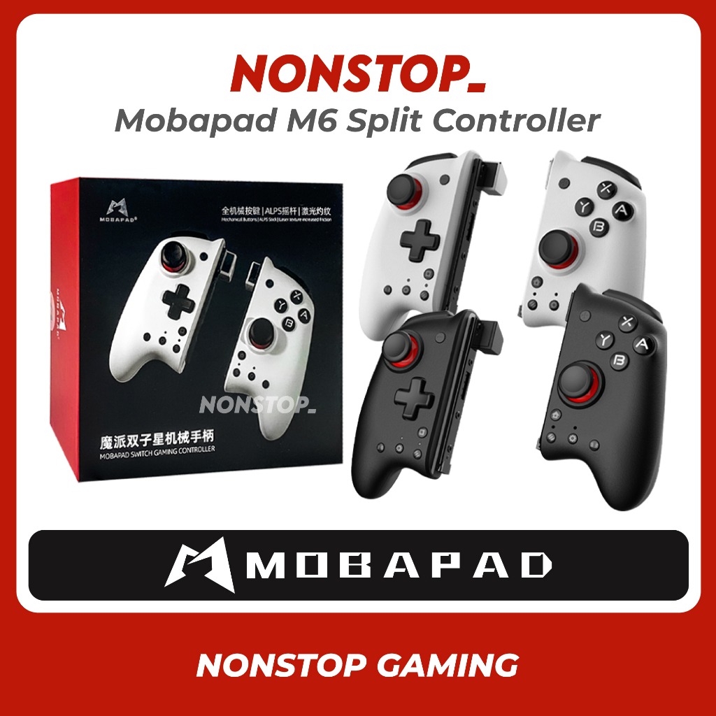 MOBAPAD Split Controller Nintendo Switch OLED Joycon Grip Controller ...