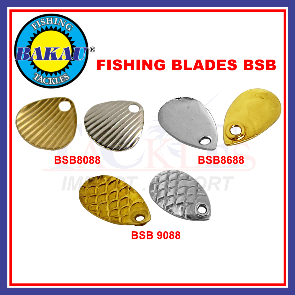 Fishing Blades BSB 8088 Bakau with Swivel Fly Fishing Spinner Lure ...