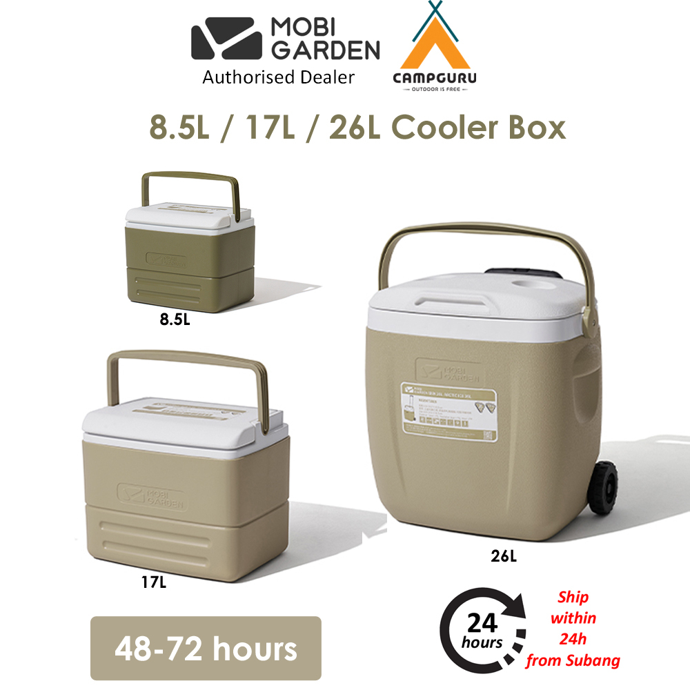 Mobi Garden Cooler Box Camping Ice Box Portable Camping Outdoor (8.5L ...
