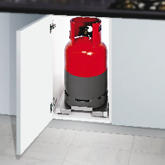 Hafele [Build In] CARRIER Bottom Mounted Gas Cylinder Pull Out Tray ...