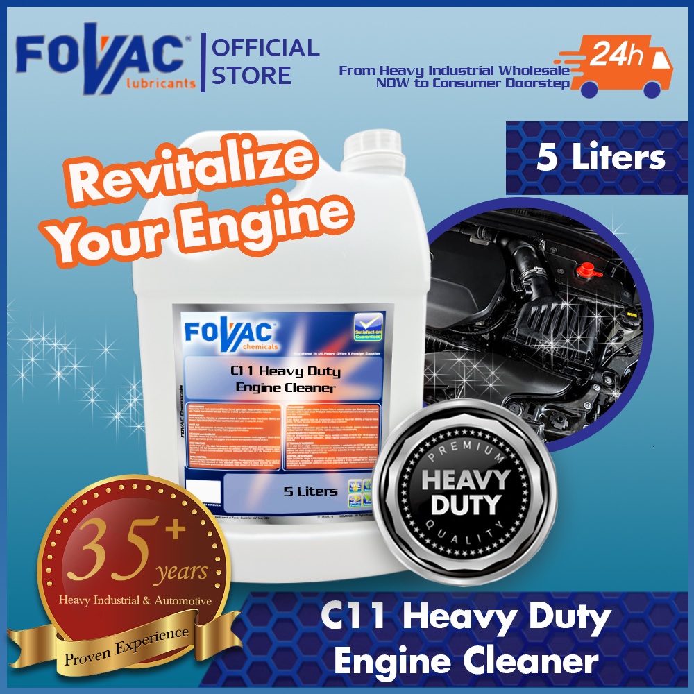 FOVAC C11 Heavy Duty Engine Cleaner Engines, Molds, Garage floors ...
