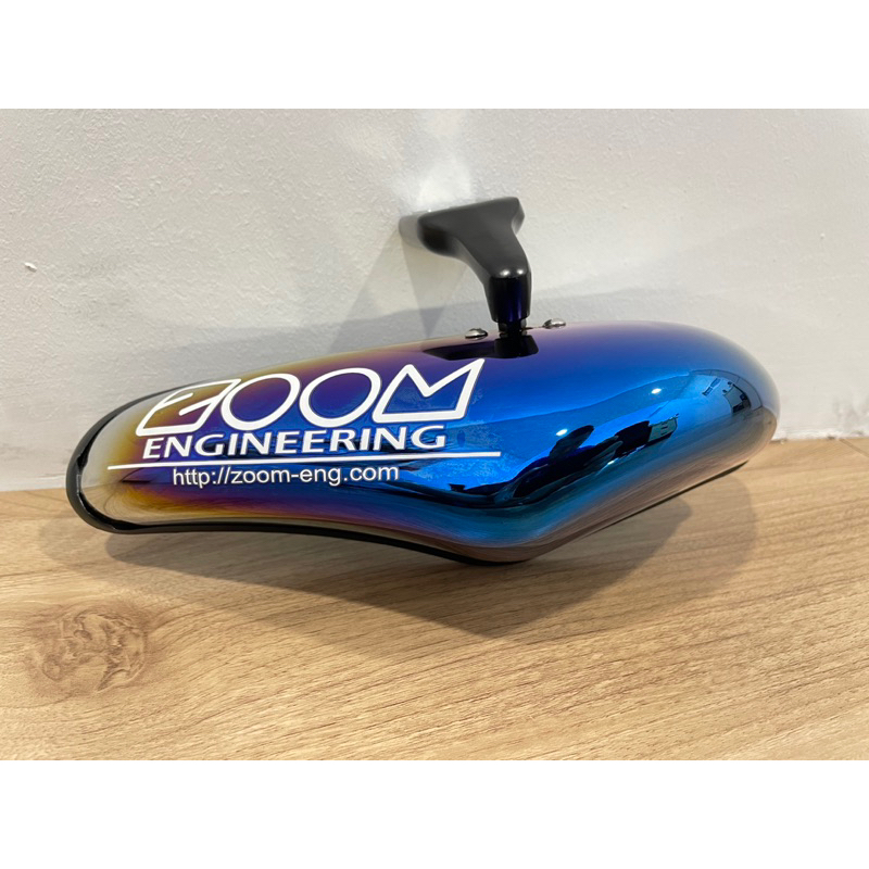 ZOOM ENGINEERING ZOOM MIRROR CAR REAR CENTER MIRROR TITANIUM RAINBOW ...
