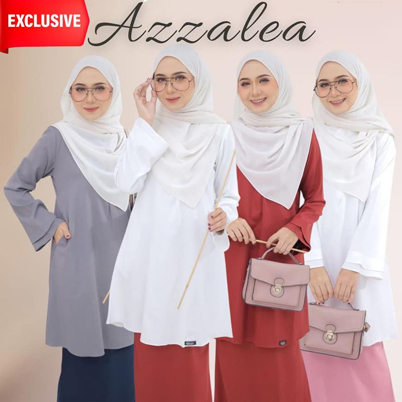 Baju Kurung Uniform Cikgu Sekolah Azzalea | Shopee Malaysia