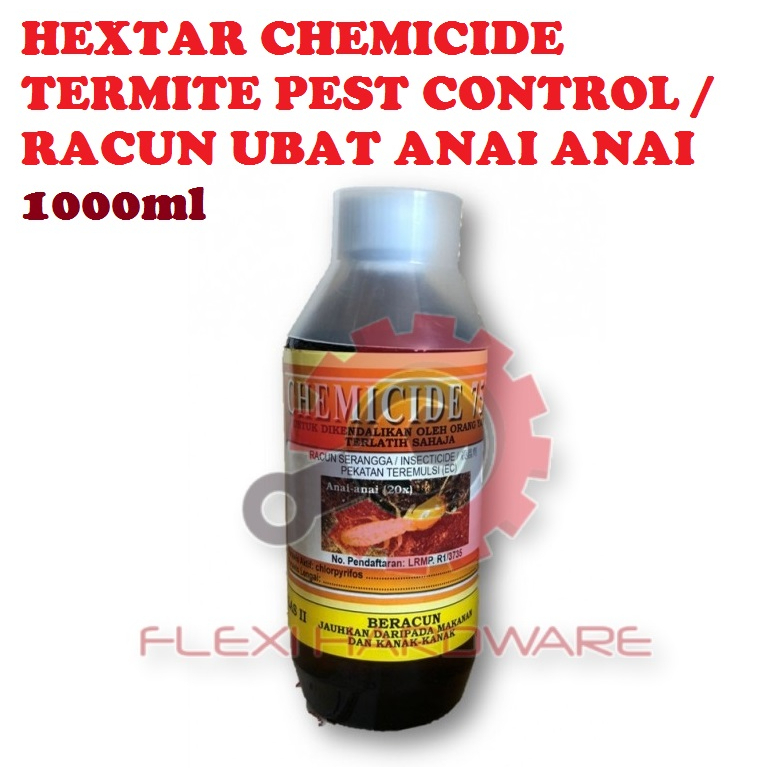 HEXTAR CHEMICIDE TERMITE PEST CONTROL / RACUN UBAT ANAI ANAI 1000ml ...