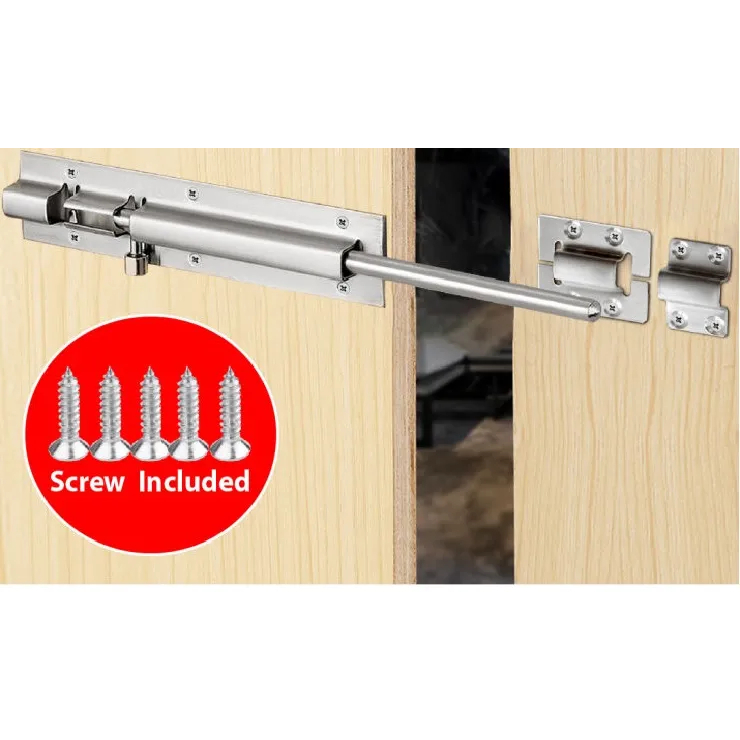 Stainless Steel Door Lock Latch Tower Bolt Door Lock Latch Lock Selak ...