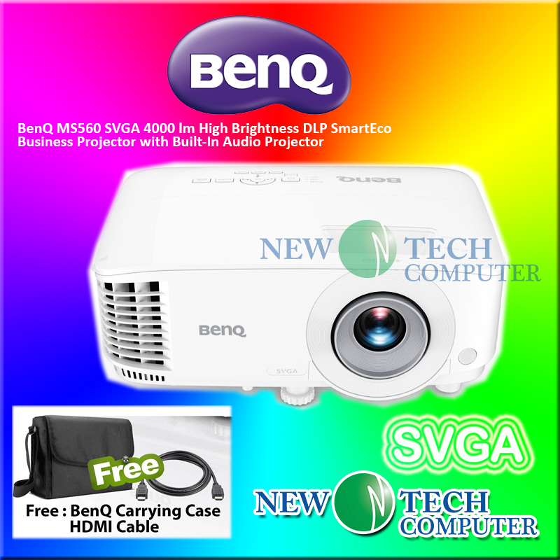 BenQ MS560 / MX560 / MW560 DLP HDMI WUXGA_RB VGA SVGA 1920 x 1200 20000 ...