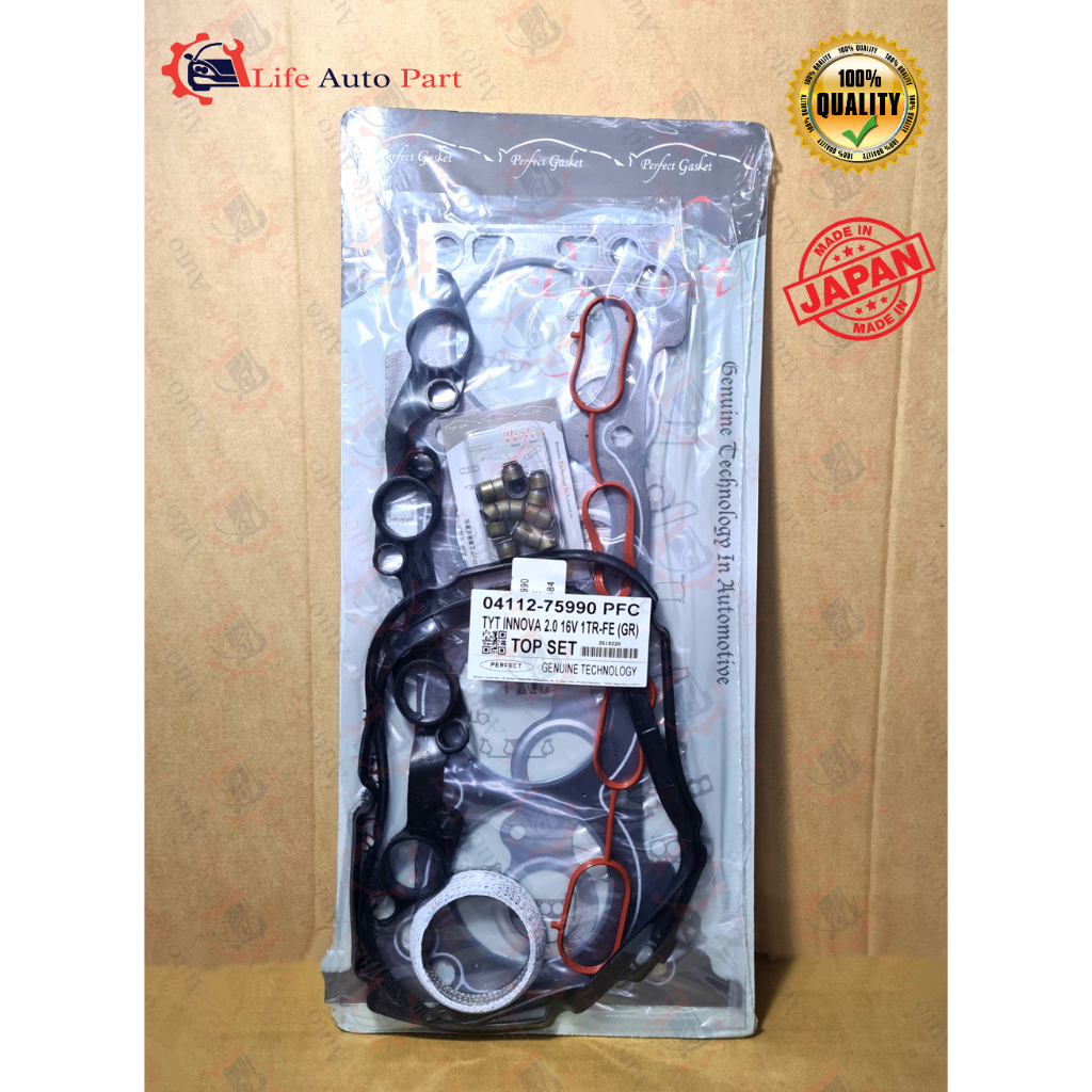 JAPAN OVERHAUL TOP SET Toyota Innova 2.0 1TR-FE (CARBON) | Shopee Malaysia