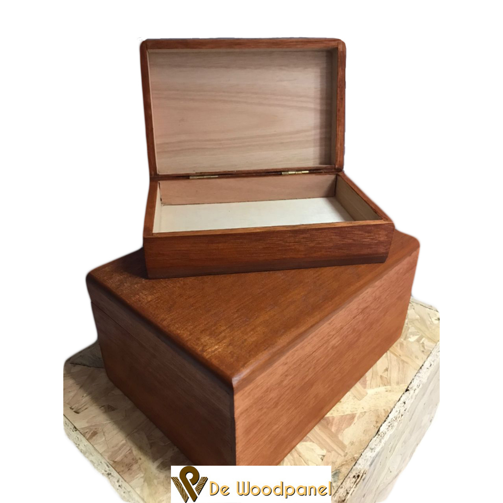 STOCK CLEARANCE!!! Solid Wooden Box with Cover 170mm x 110mm x 55mmH ...
