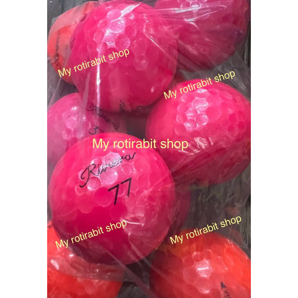 GOLF BALLS USED FOR GOLFER Golf Bola Terpakai - Yellow & Color Riviera ...