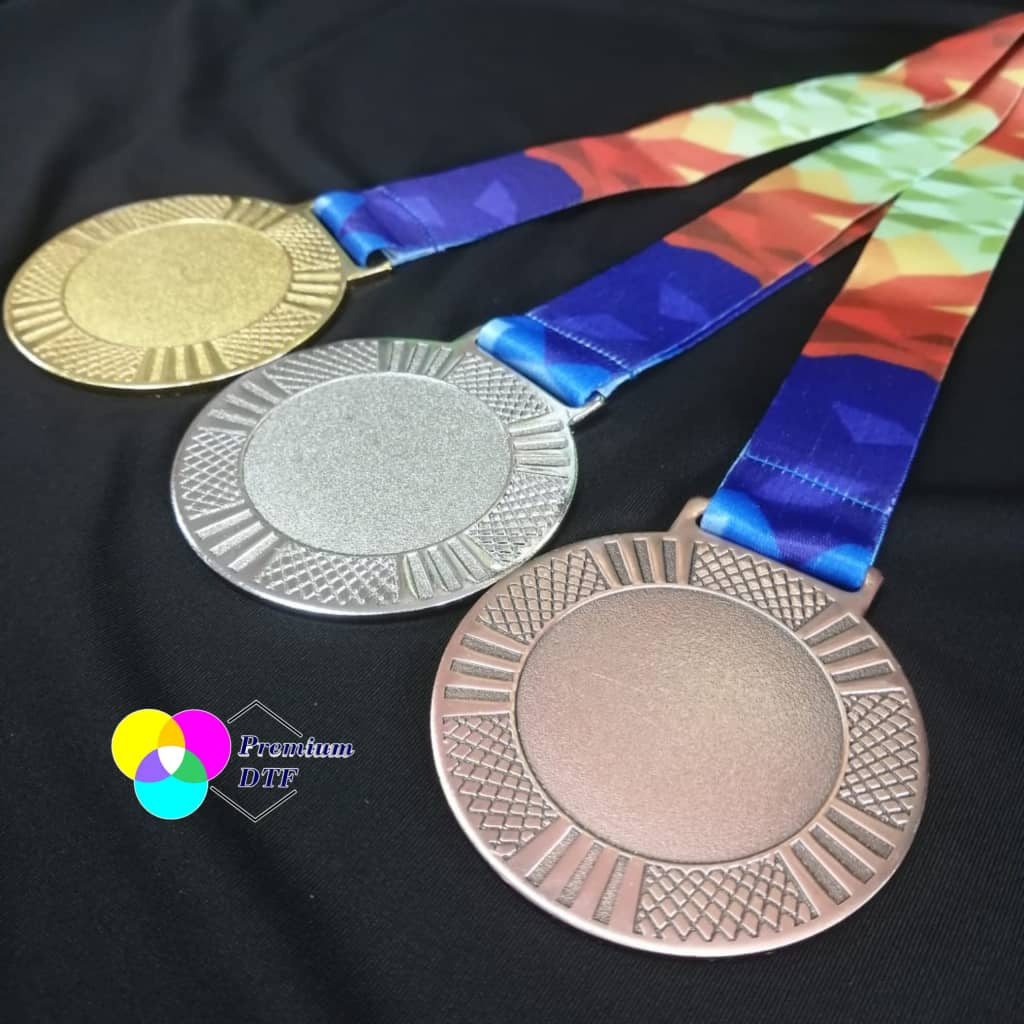 Metal Hanging Medal with Printing logo and wording (READY STOCK ...