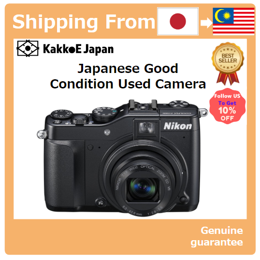 [Japanese Used Camera]NIKON Digital Camera Coolpix P7000 Black 10.1 ...