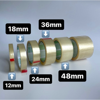 Opp Tape/Selotape 12mm/18mm/24mm/36mm/48mm/ Packaging Tape Transparent ...