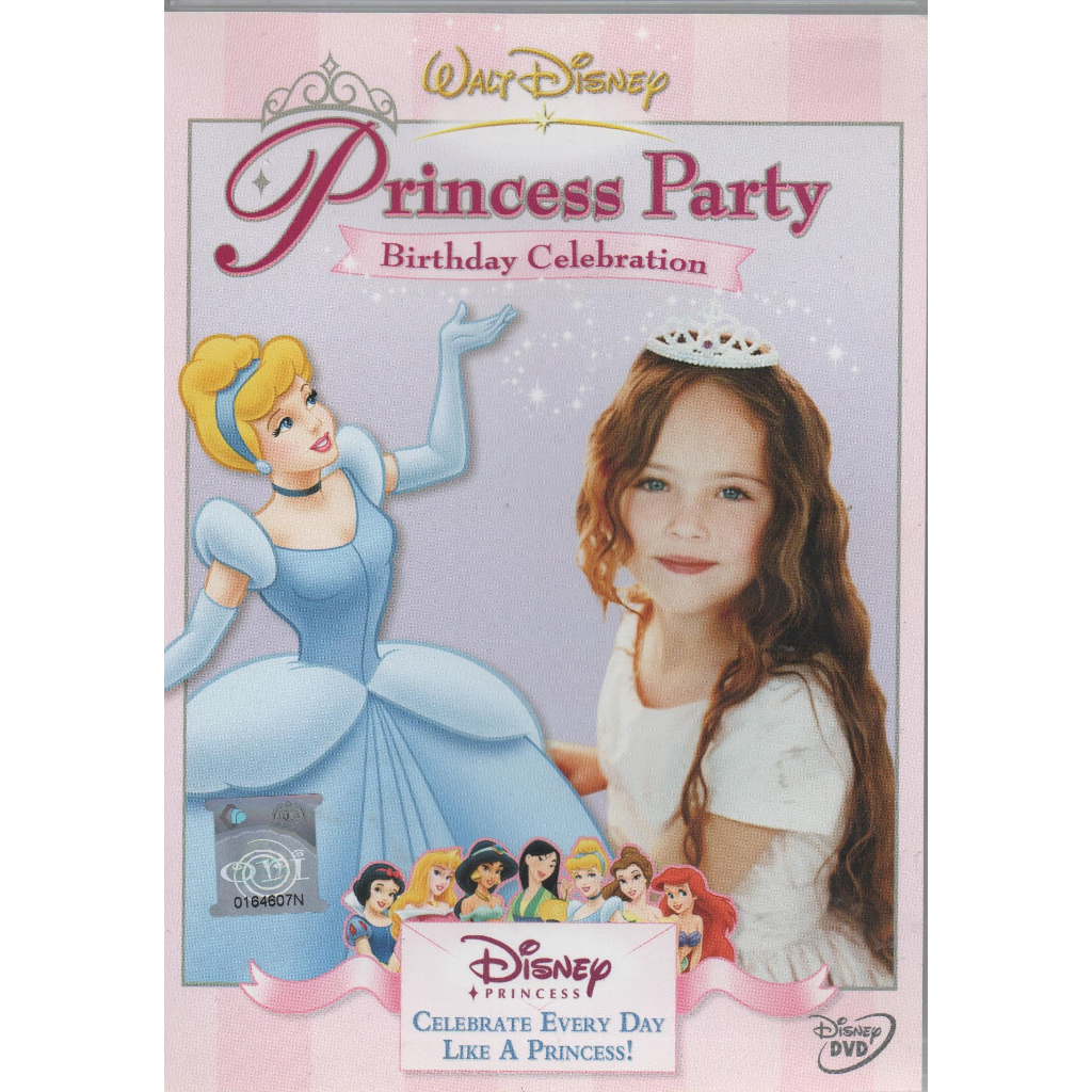 DVD Walt Disney Princess Party Birthday Celebration | Shopee Malaysia