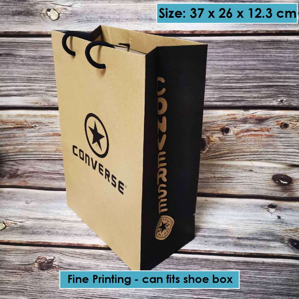 Sports Street Wear Paper Bag Gift Nike Adidas Under Armour Vans ...