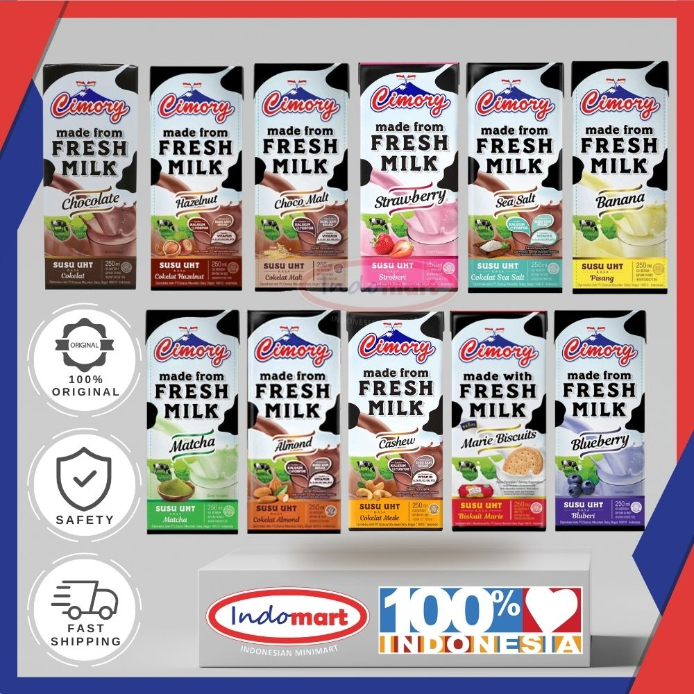 🌟READY STOCK🌟 CIMORY MILK SUSU 250ML RASA COKLAT HAZELNUT CHOCOMALT ...