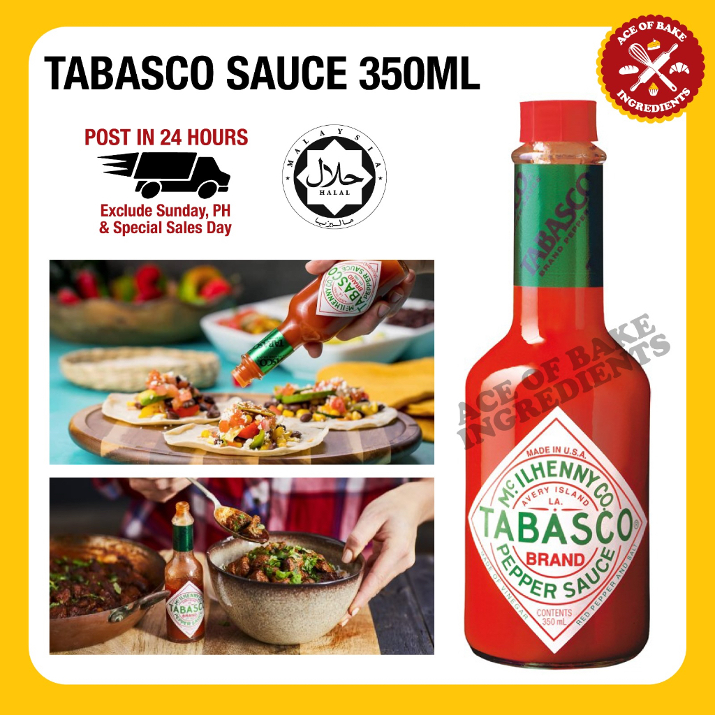 TABASCO Pepper Sauce / Sos Tobasco 60/350ML( Halal ) | Shopee Malaysia