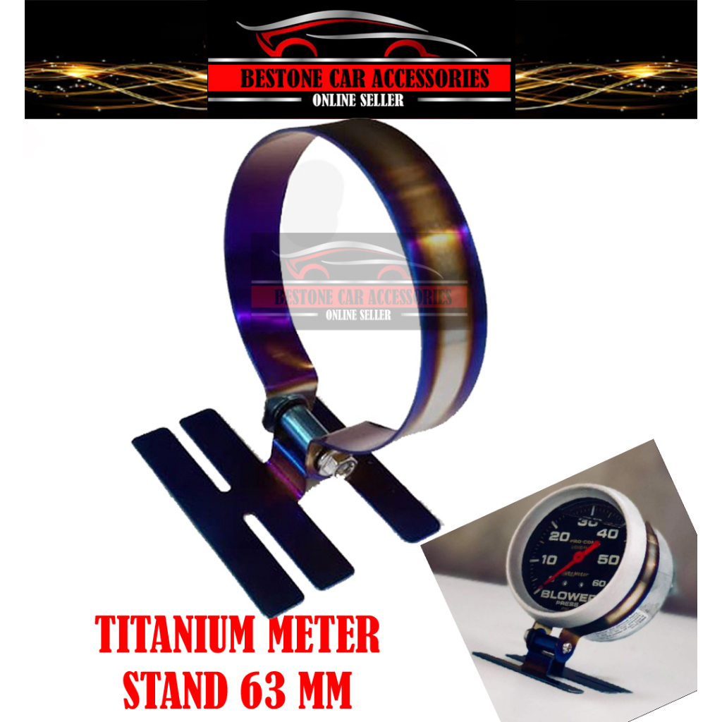 Titanium Gauges Meter Stand 63MM | Shopee Malaysia