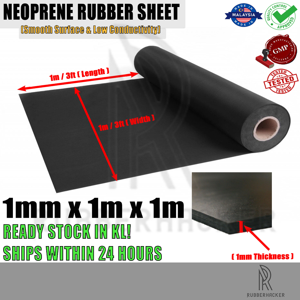 Neoprene Sheet (CR), Smooth Surface Rubber Sheet, Chloroprene Rubber ...