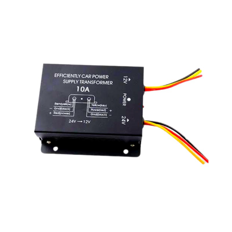 (10A|15A|20A|30A|40A|60A) 24V To 12V Car Power Buck / Car Power Supply / Transformer Converter ...