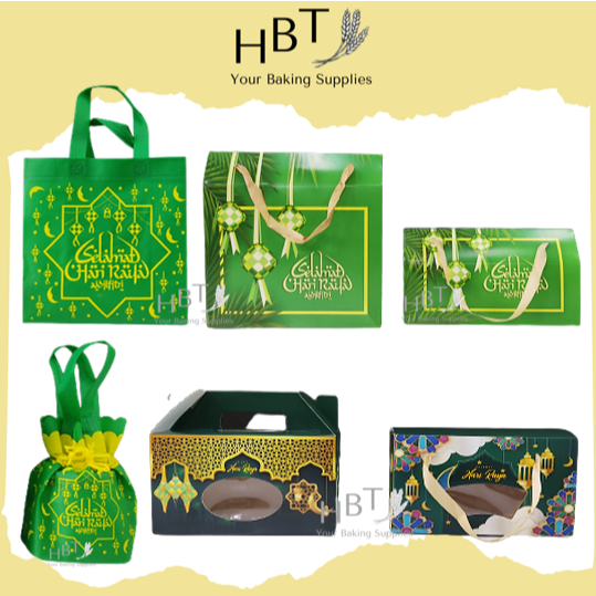 (10pcs)Hari Raya Box , Hari Raya Box 2022 , Gift Box , Kotak Hari Raya ...