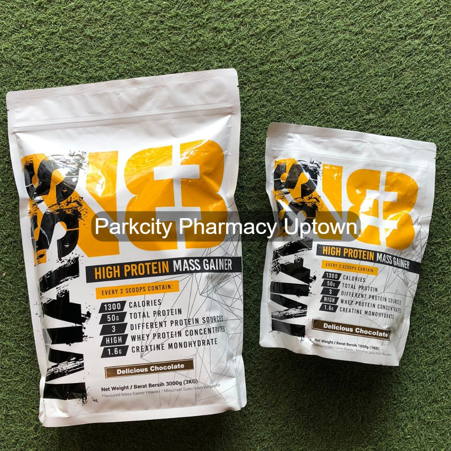 N8 High Protein Nutritious Mass Gainer - Delicious Chocolate (1kg / 3kg) | Shopee Malaysia