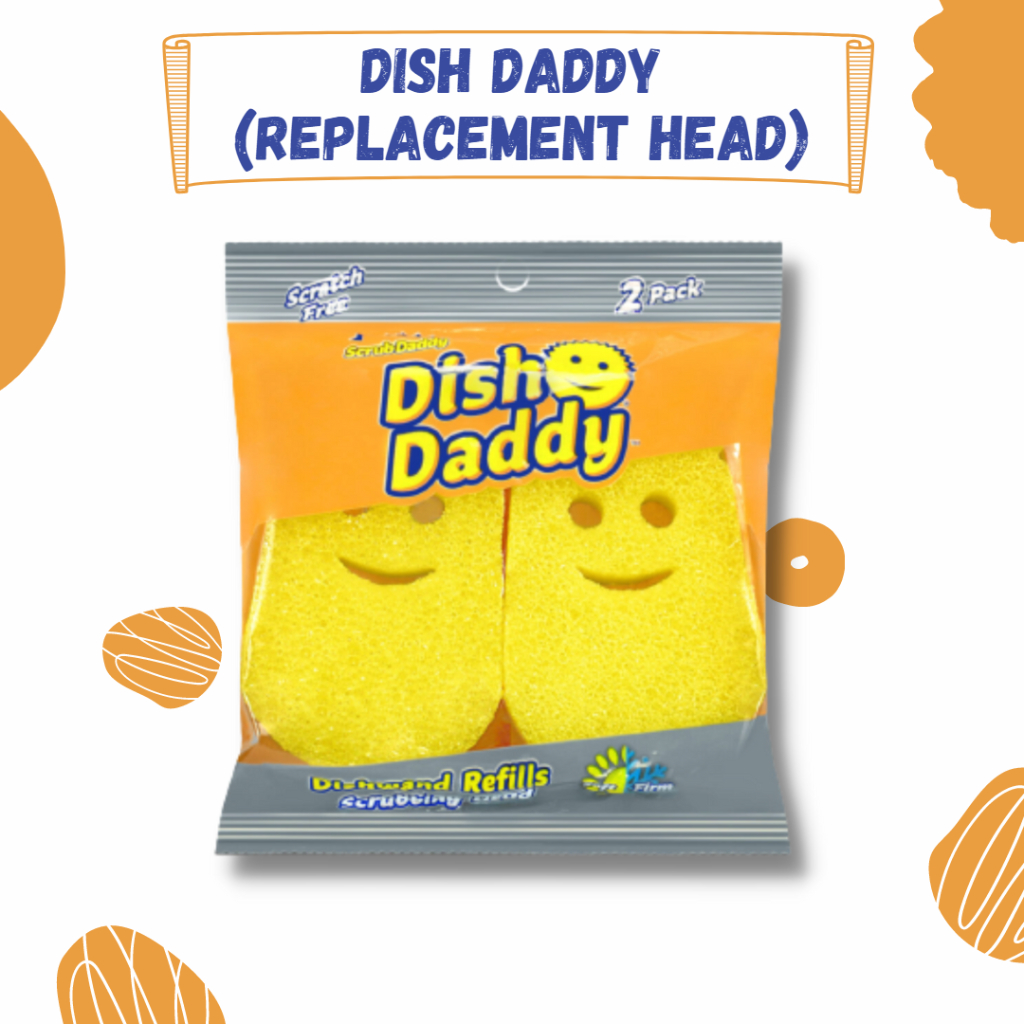 [Scrub Daddy MY] Dish Daddy Sponge Self Standing Soap Dispensing ...