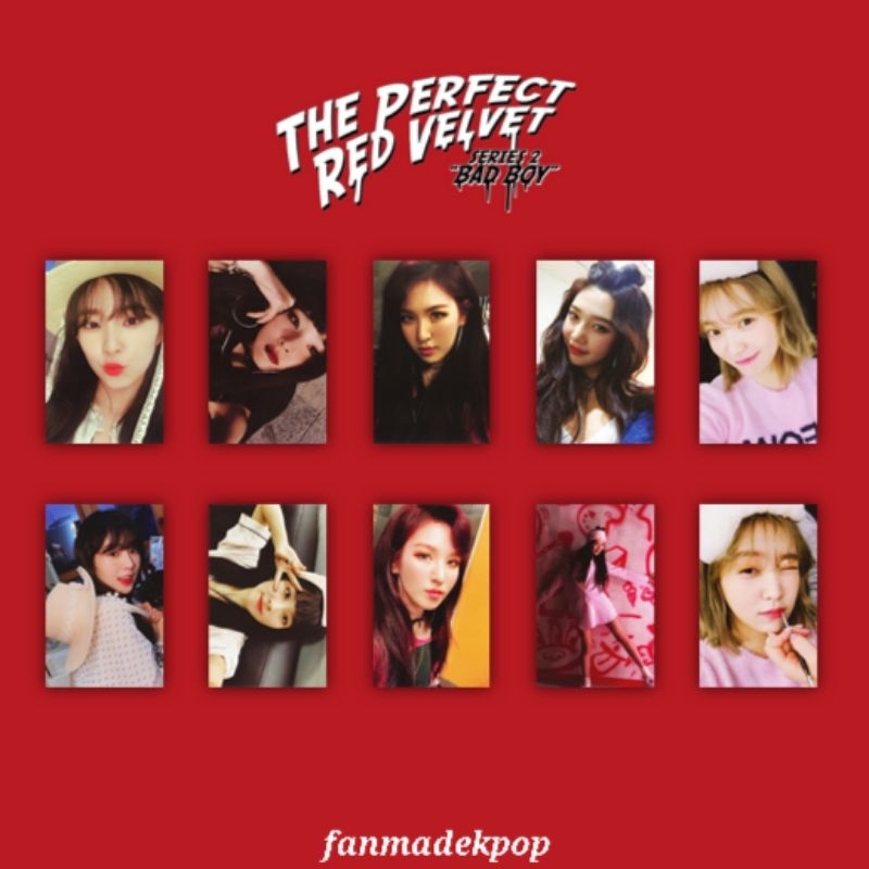 RED VELVET Photocard (The Perfect Red Velvet: The 2nd Album Repackaged ...