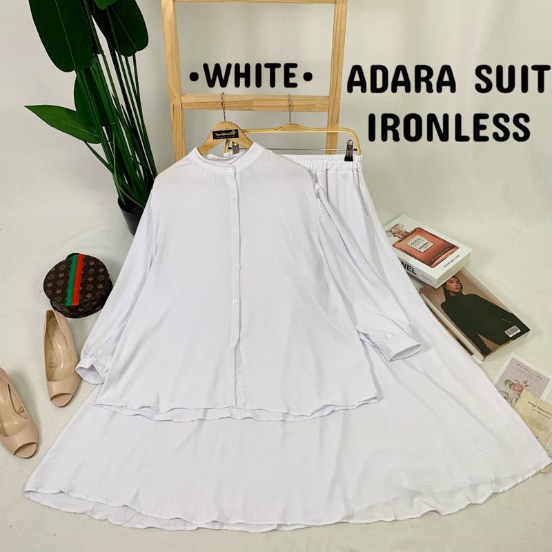 SET PLUSSIZE MURAH VIRAL MUSLIMAH ADARA SUIT IRONLESS - plussize murah | Shopee Malaysia