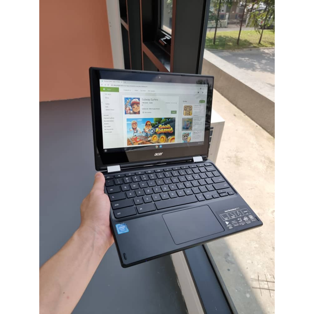 Acer R11 Touchscreen 2 In 1 Chromebook 4GB Ram SSD Slim / Speaker Nice ...
