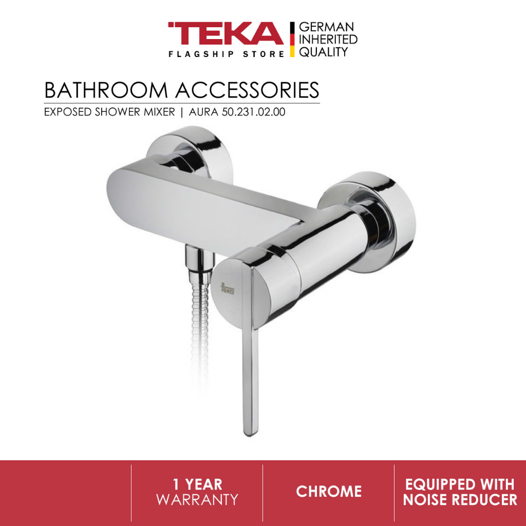 TEKA EXPOSED SHOWER MIXER AURA 50.231.02.00 | Shopee Malaysia
