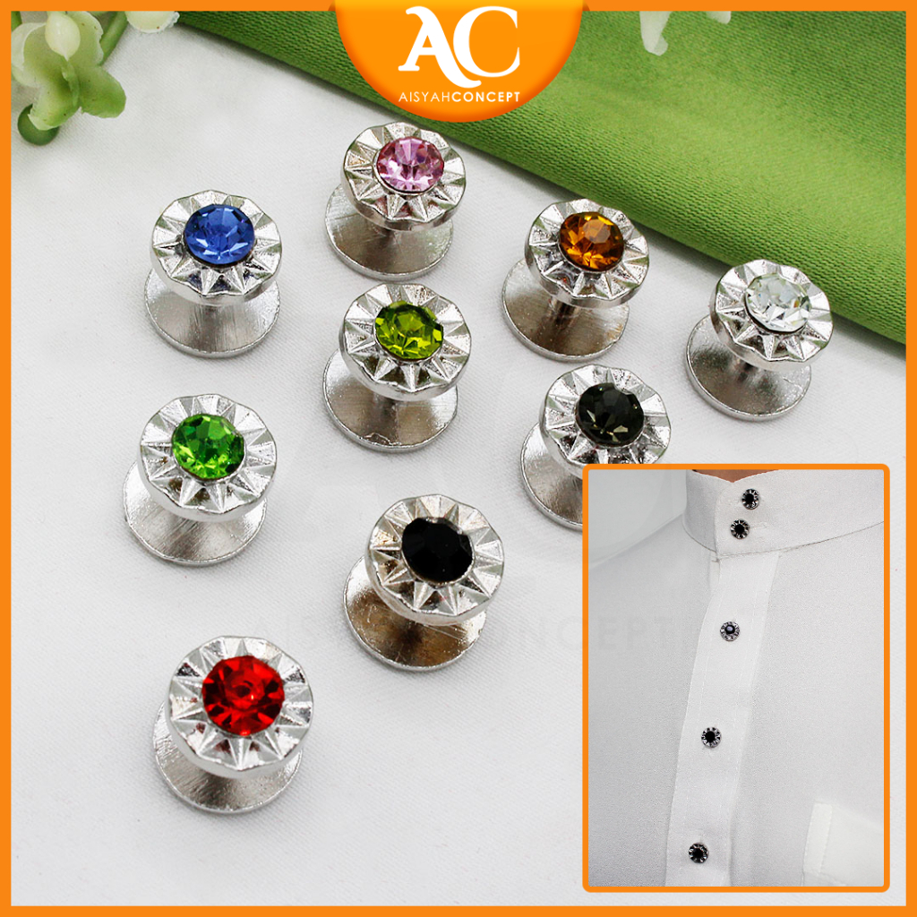 [AC] Set Butang Baju Melayu (5Pcs) Butang Baju Melayu Raya Exclusive ...