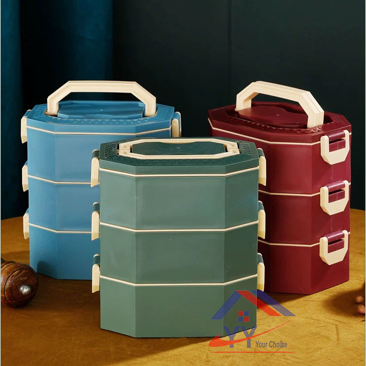 SUS 304 S/Steel Food Carrier/Lunch Box/Tiffin Carrier/Food Container ...