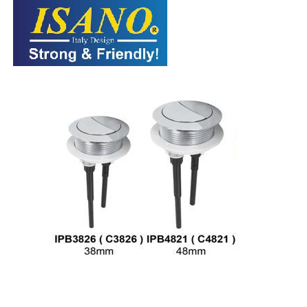 ISANO WC PUSH BUTTON / TOILET PUSH BUTTON | Shopee Malaysia