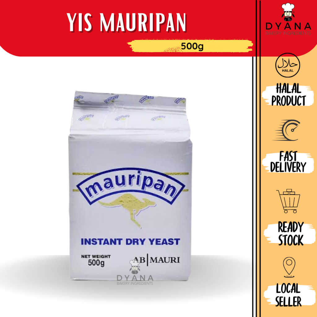 Yis Mauripan Instant Yeast 500g | Shopee Malaysia