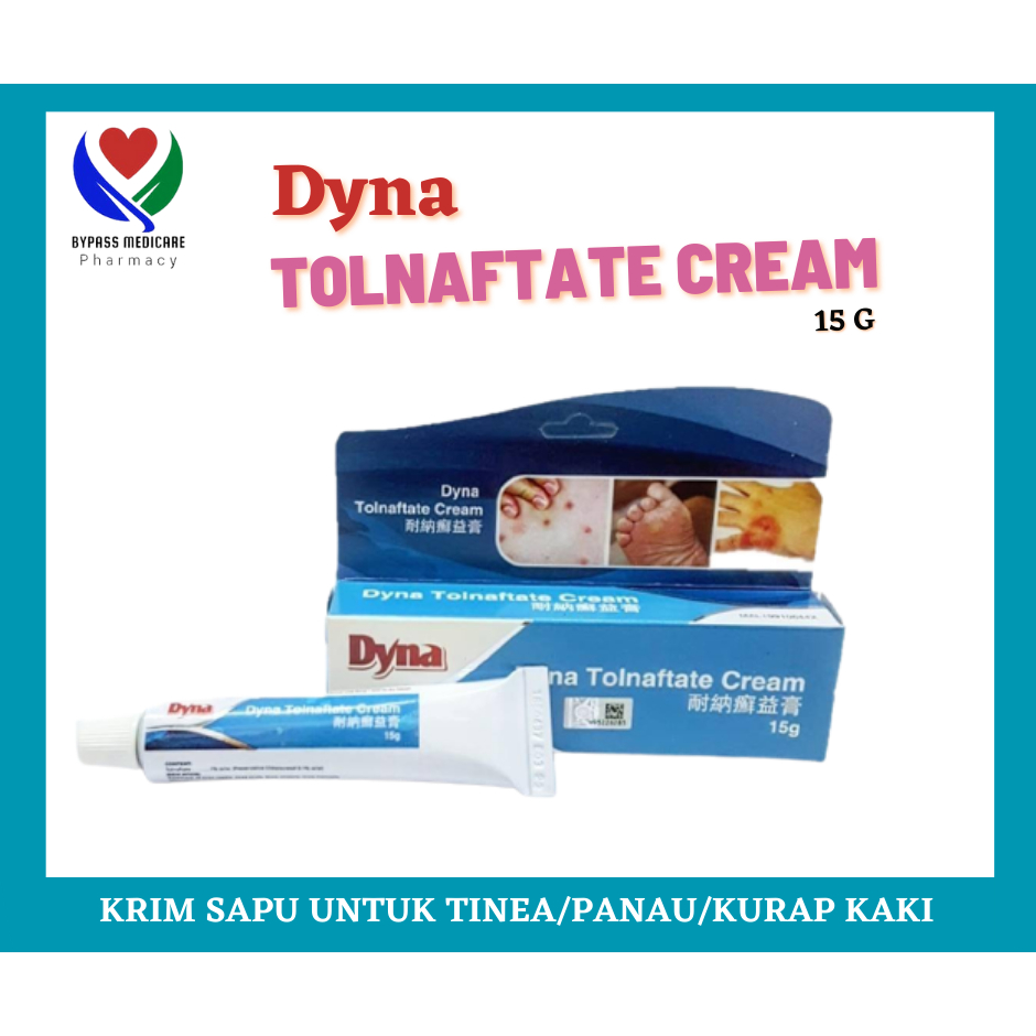 DYNA TOLNAFTATE CREAM 15g [ Ubat Kurap ] | Shopee Malaysia